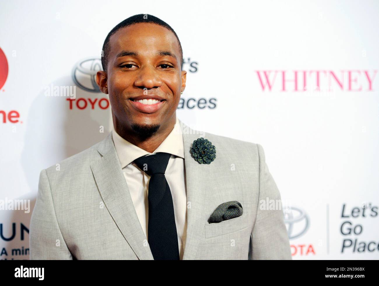 Arlen Escarpeta, who plays singer Bobby Brown in the Lifetime film ...