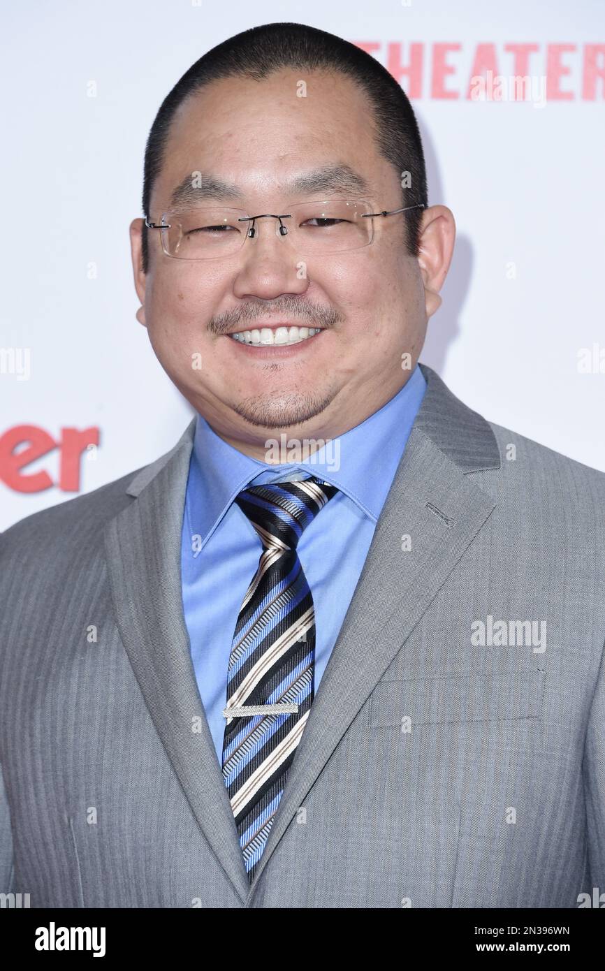Aaron Takahashi arrives at the LA Premiere Of The Wedding Ringer at the ...