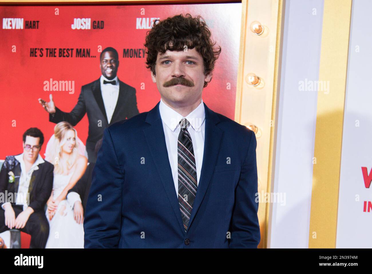 Dan Gill arrives at the LA Premiere Of The Wedding Ringer at the TLC ...