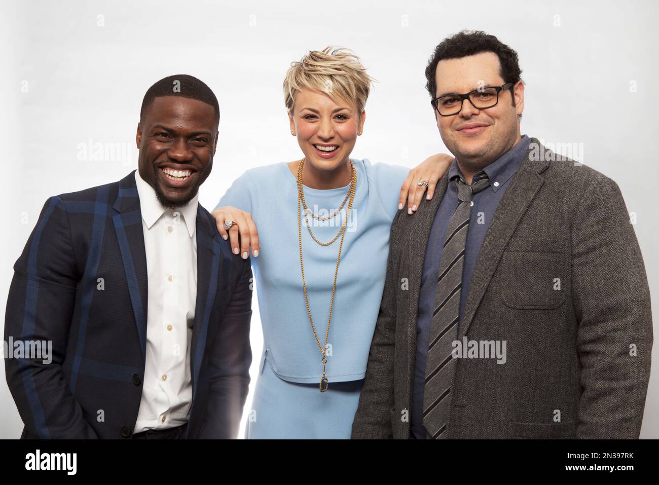 Co-starring in "The Wedding Ringer" from left, actors Kaley Cuoco ...