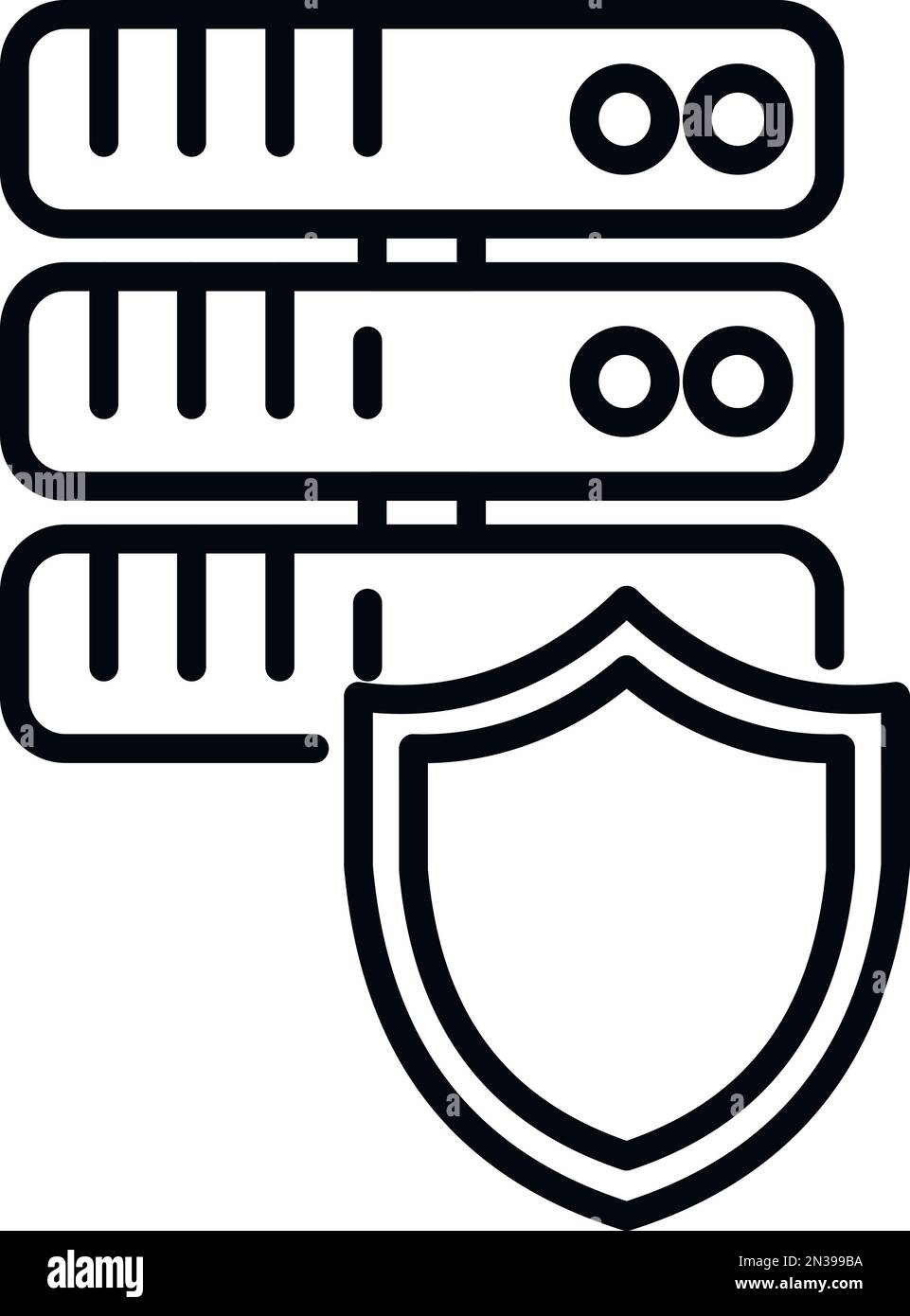 Server password protection icon outline vector. Screen change. Mobile ...