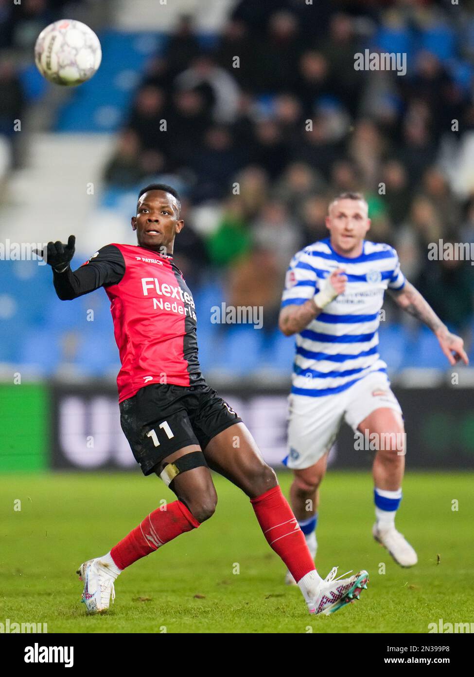 DOETINCHEM, NETHERLANDS - FEBRUARY 7: Gavin Vlijter of De Treffers ...