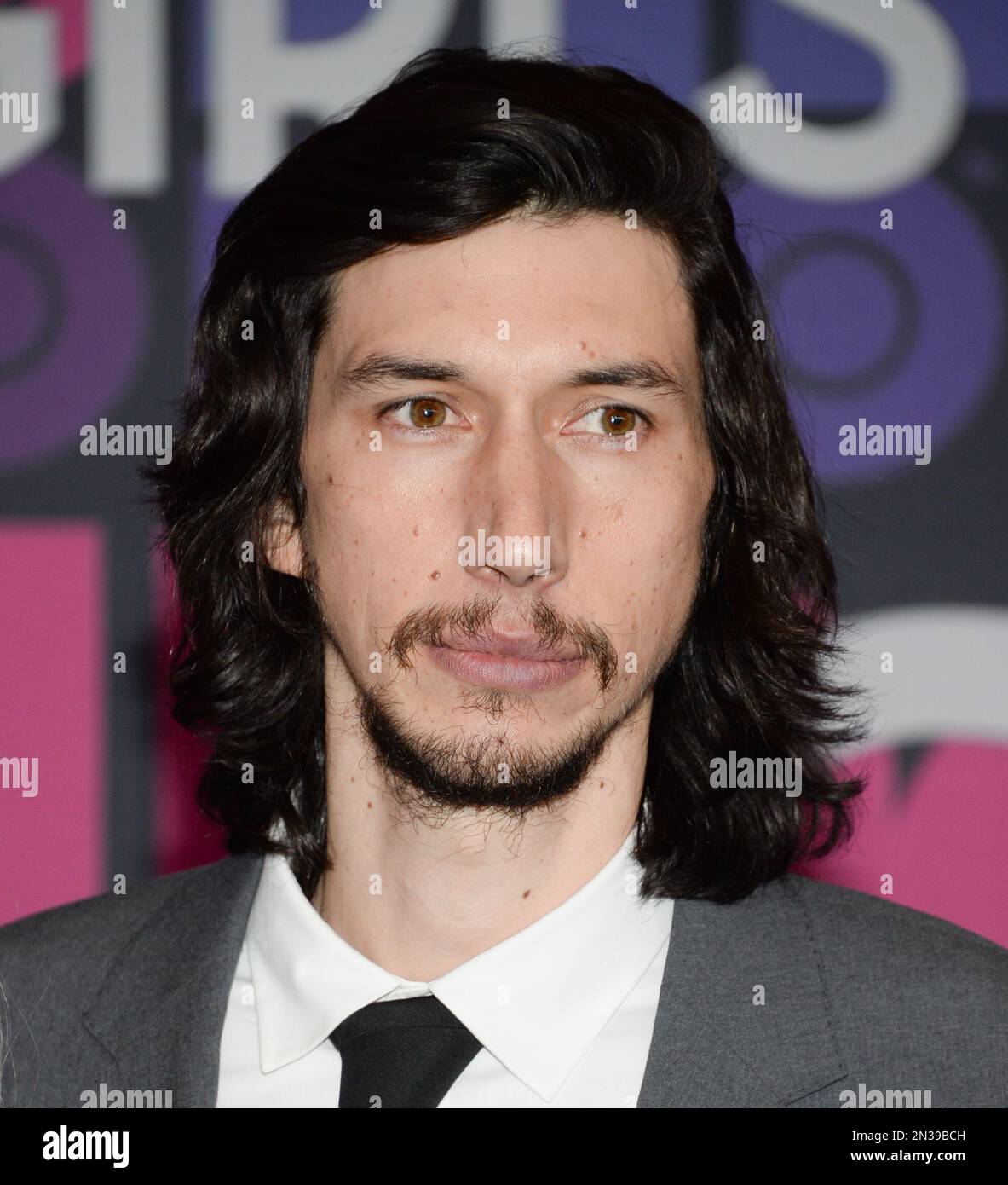 Adam Driver attends the premiere of HBO's "Girls" fourth season at The ...