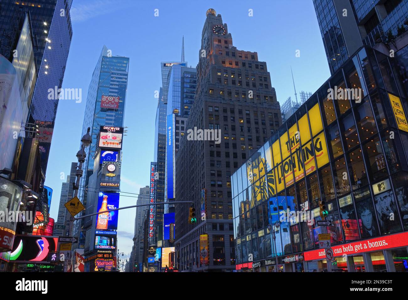 Times Square, New York City, New York, USA Stock Photo - Alamy
