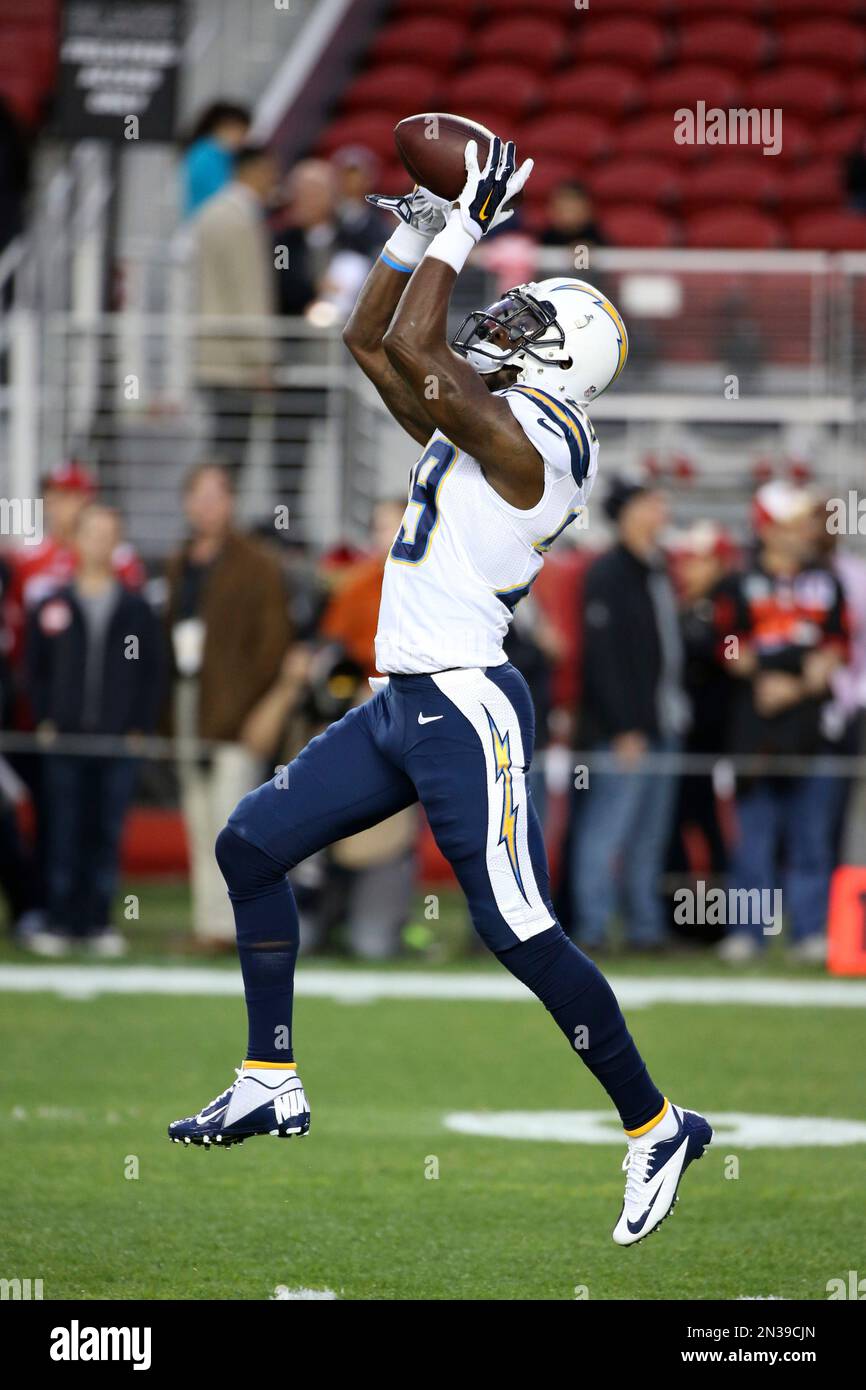 San Diego Chargers Corner Back Shareece Wright #29 during pregame in ...