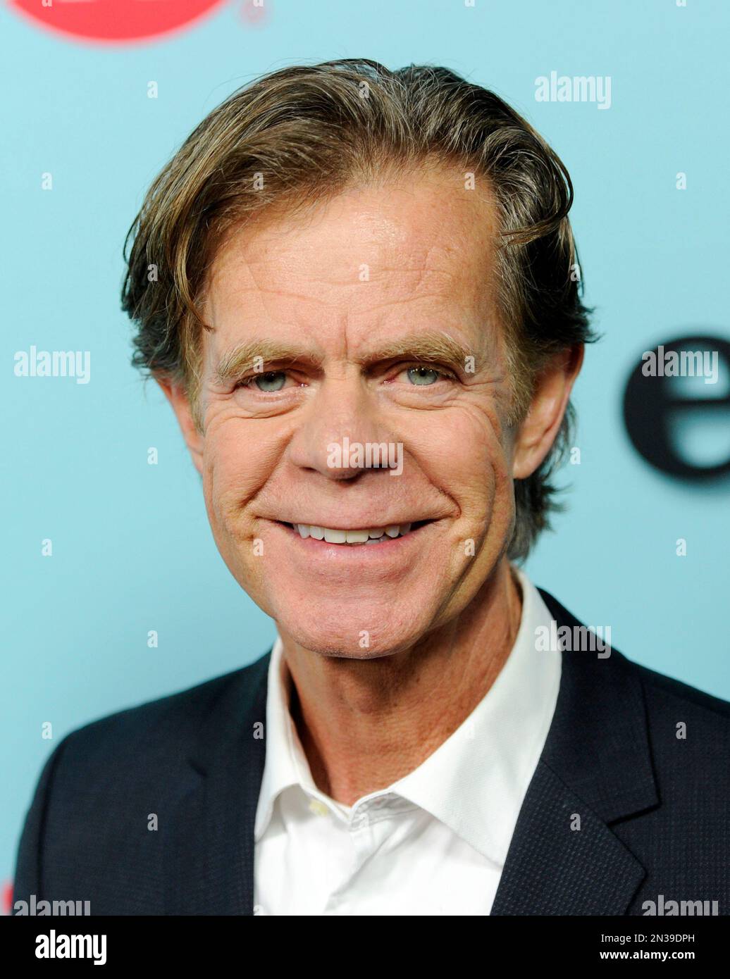 William H. Macy, a cast member in "Shameless," poses at a premiere ...