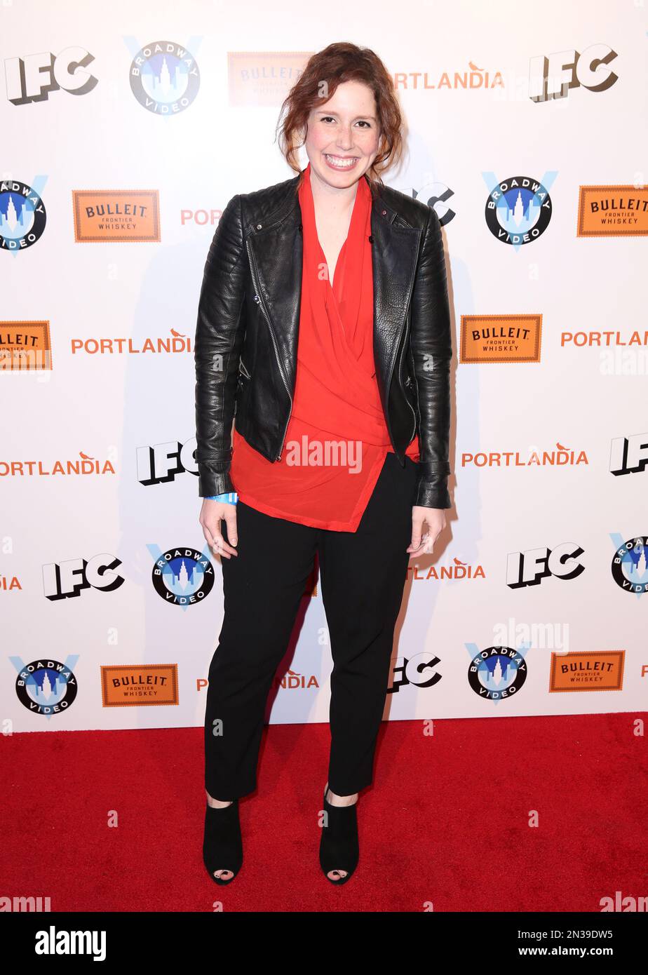 Vanessa Bayer arrives at the "Portlandia" season 5 premiere presented ...