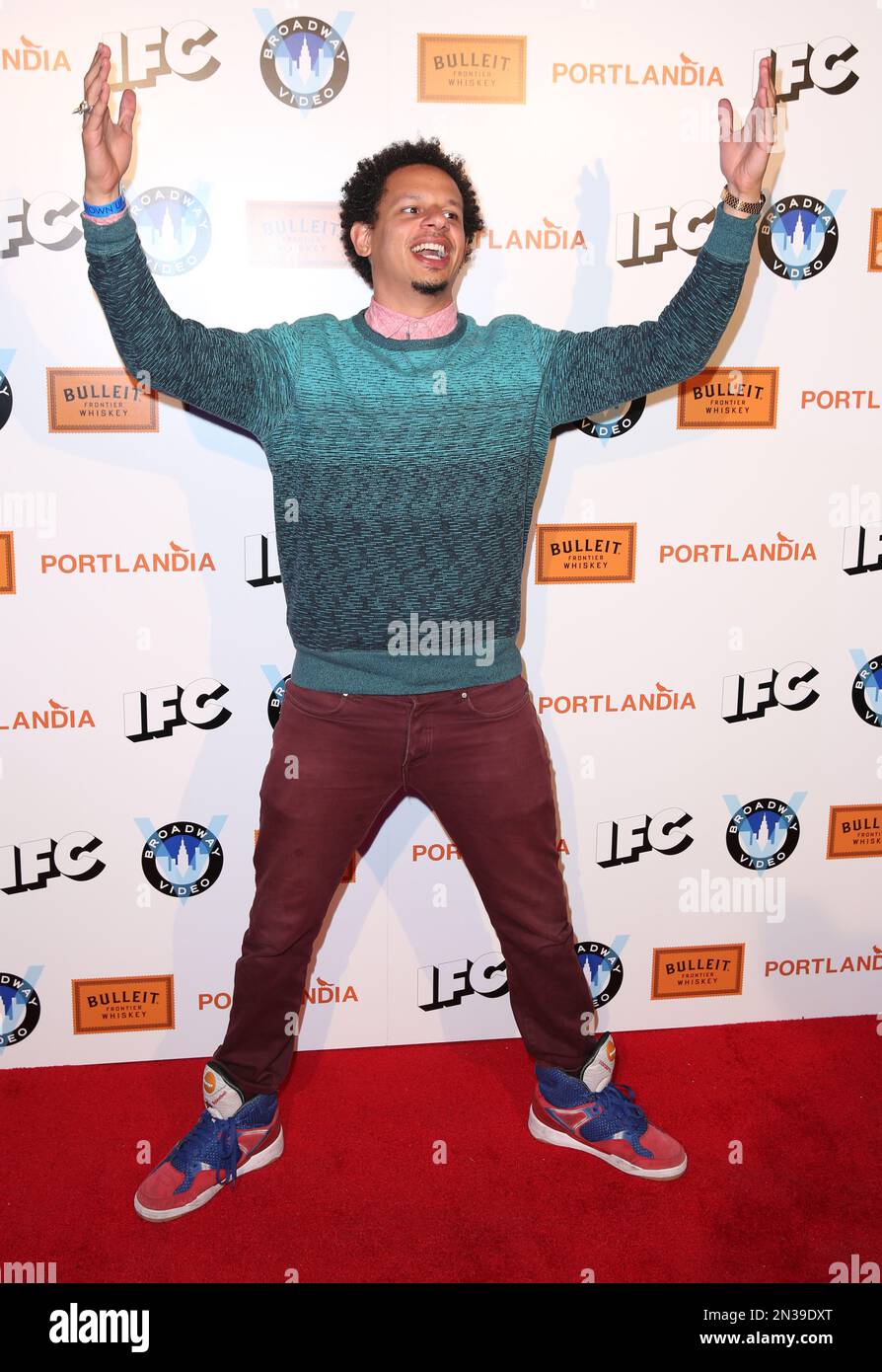 Eric Andre arrives at the "Portlandia" season 5 premiere presented by ...