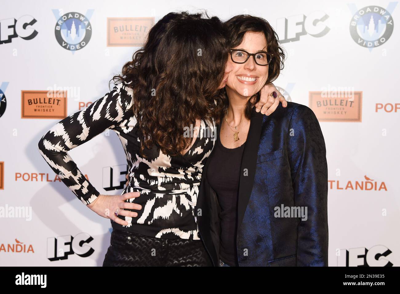 Jamie Babbit, left and Karey Dornetto, right arrive at Portlandia ...