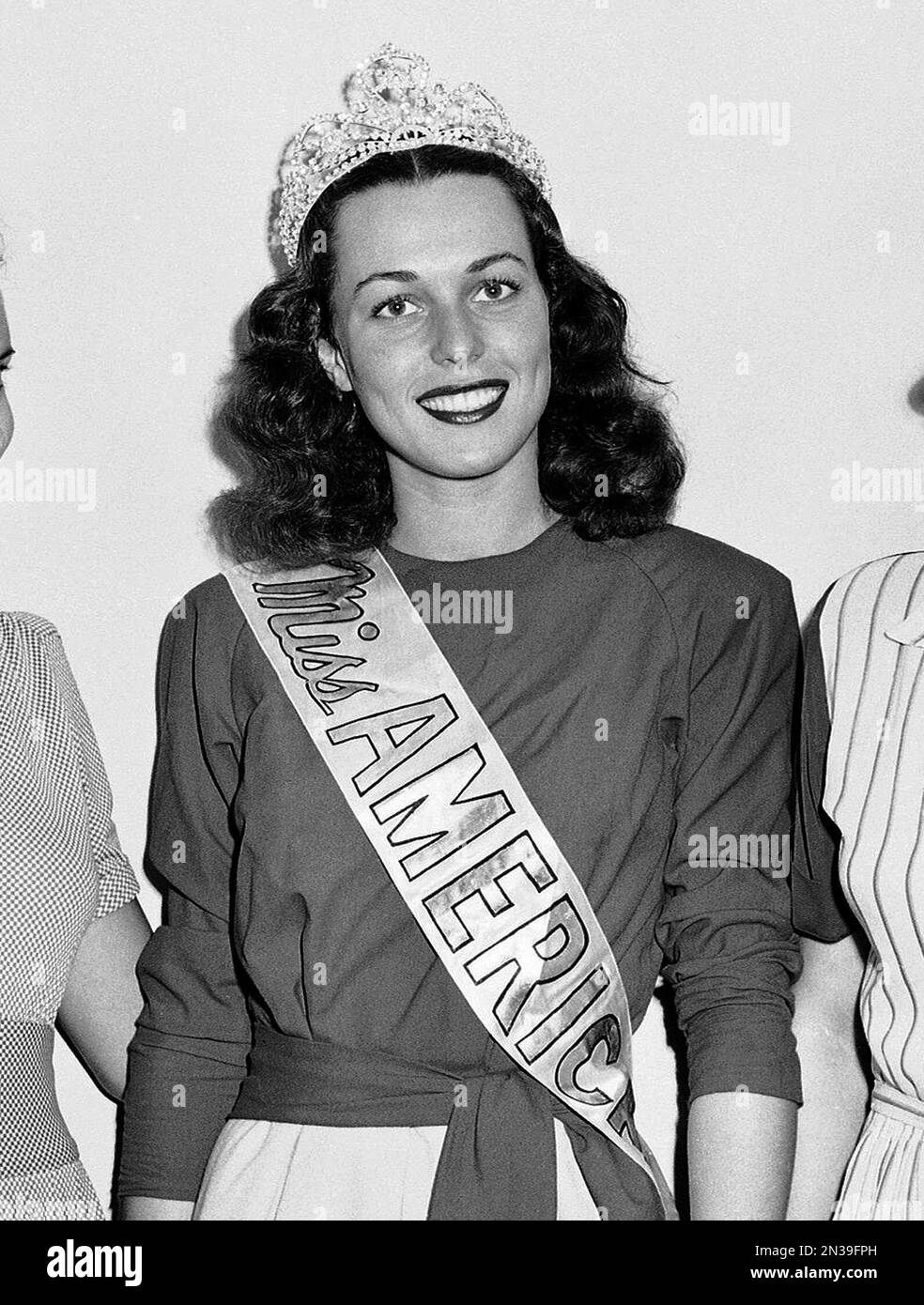 FILe - In this Sept. 8, 1945 file photo, Miss America, Bess Myerson ...