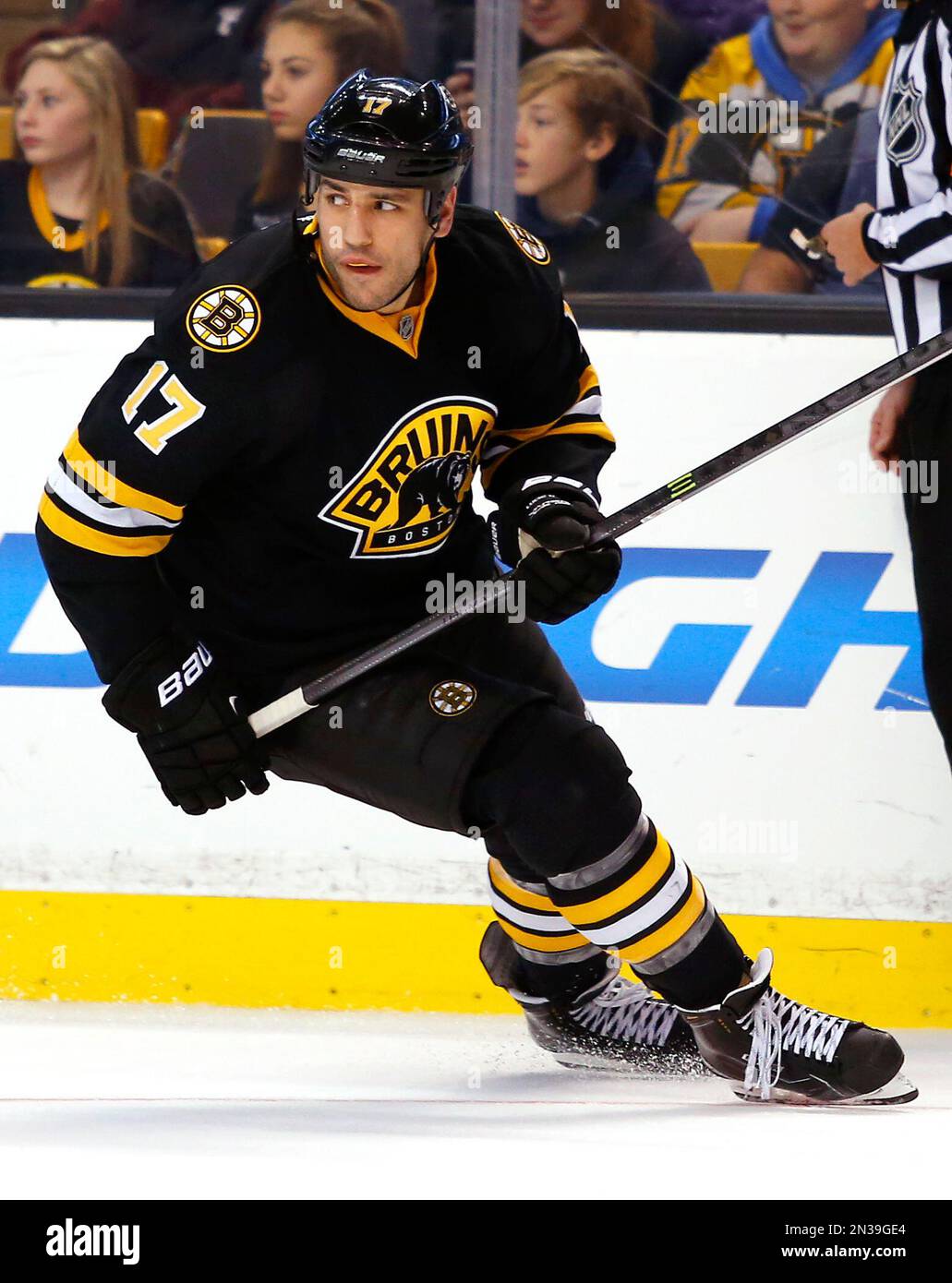 Boston Bruins' Milan Lucic during the second period of an NHL hockey ...