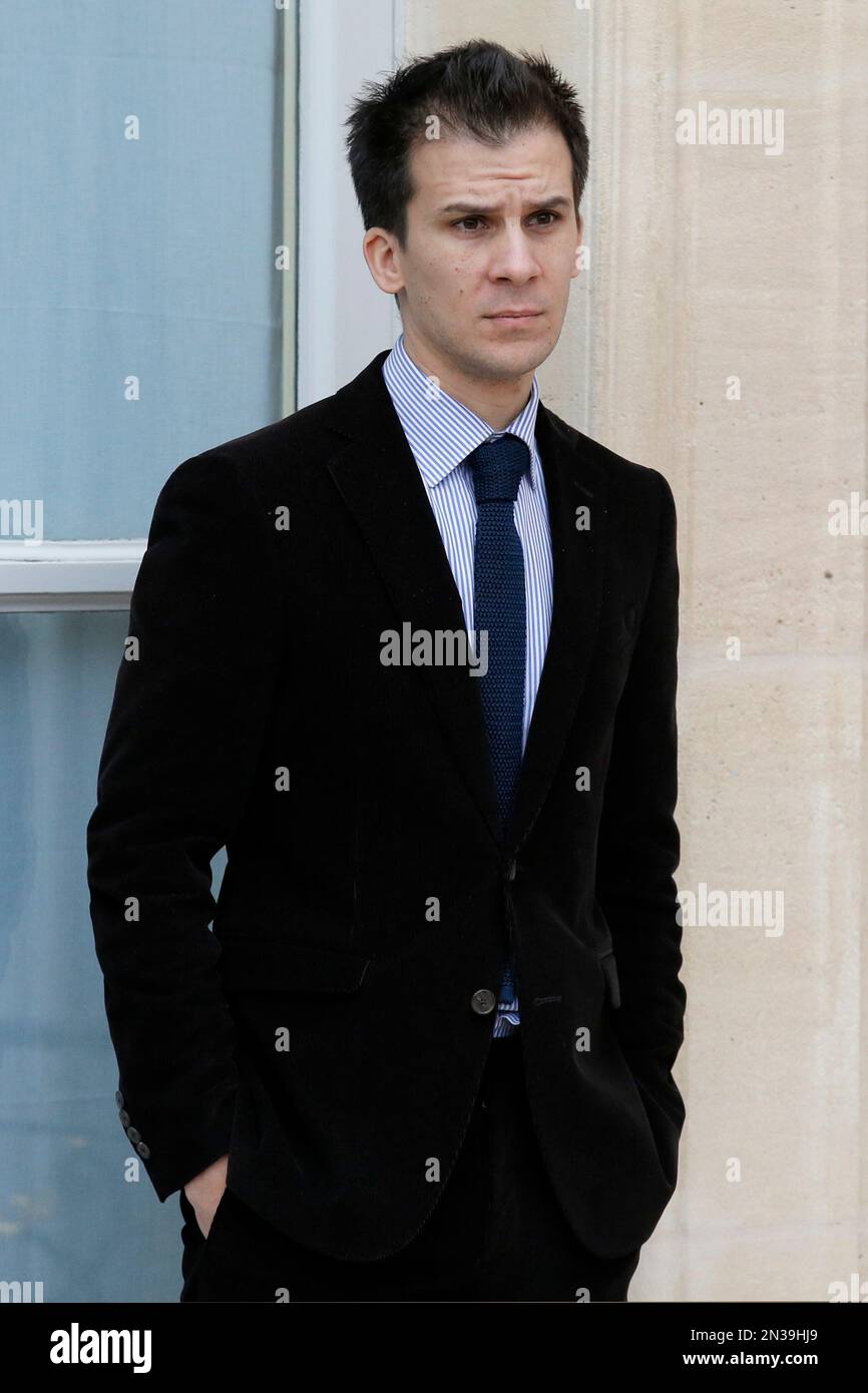 Gaspard Gantzer, French communication advisor of French President ...