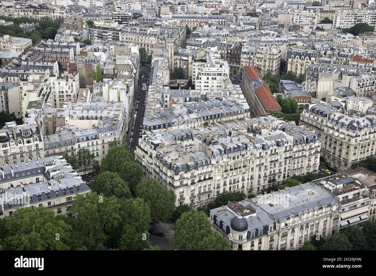 Aerial View of Paris, France Stock Photo - Alamy