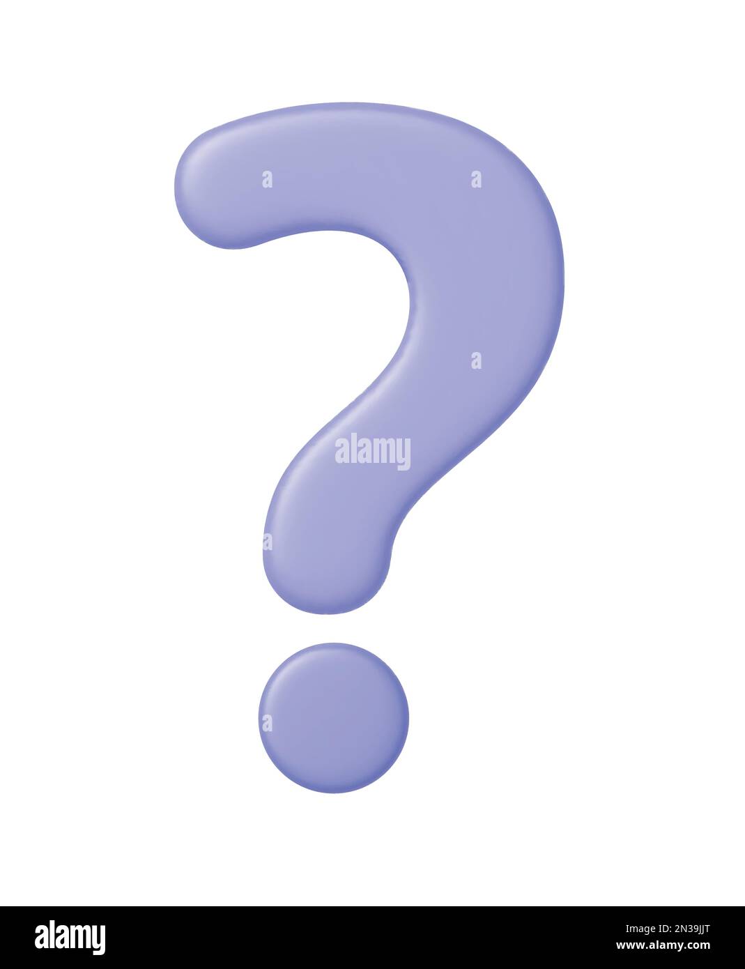 3d purple question mark. 3d rendering. Vector illustration Stock Vector ...