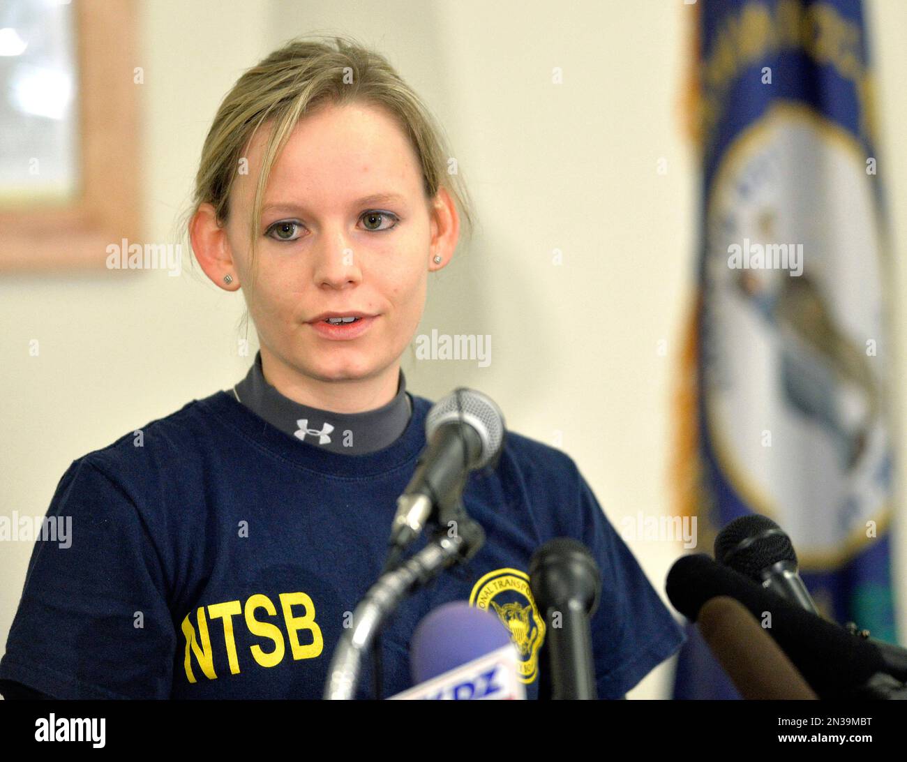 Heidi Moats, an air safety investigator with the National ...