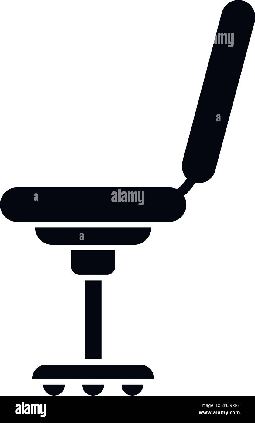 Good posture chair Black and White Stock Photos & Images - Alamy