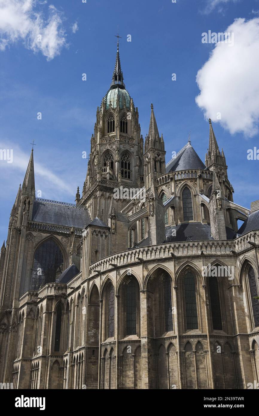 Bayeux Cathedral, Bayeux, Normandy, France Stock Photo - Alamy