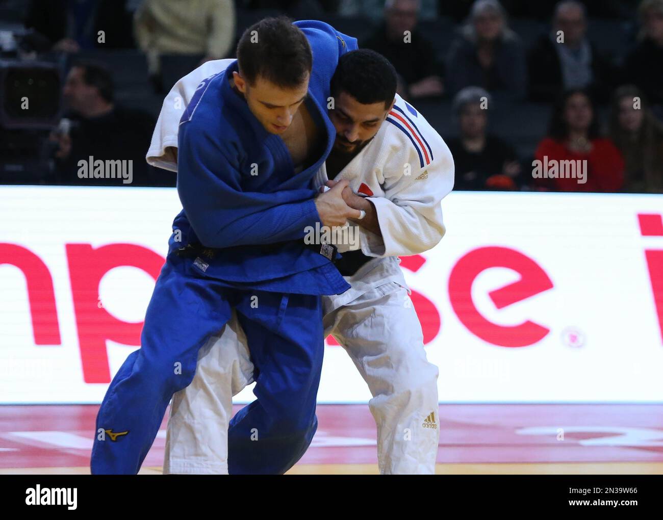 Walide Khyar of France and Adrian Nieto Chinarro of Spain during the ...
