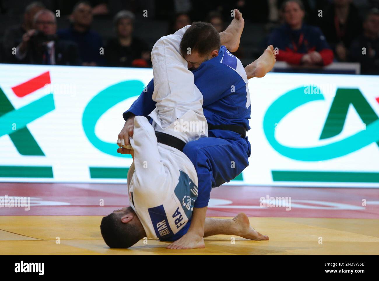 Walide Khyar of France and Adrian Nieto Chinarro of Spain during the ...