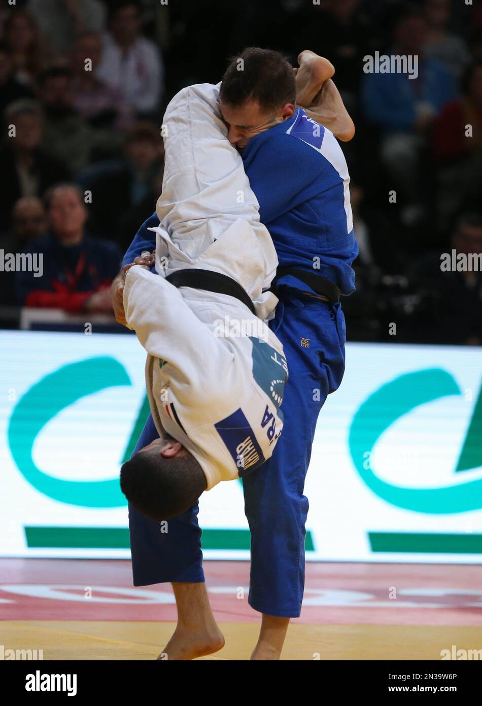 Walide Khyar of France and Adrian Nieto Chinarro of Spain during the ...