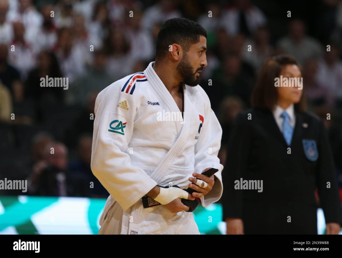 Walide Khyar of France during the Judo Paris Grand Slam 2023 on ...