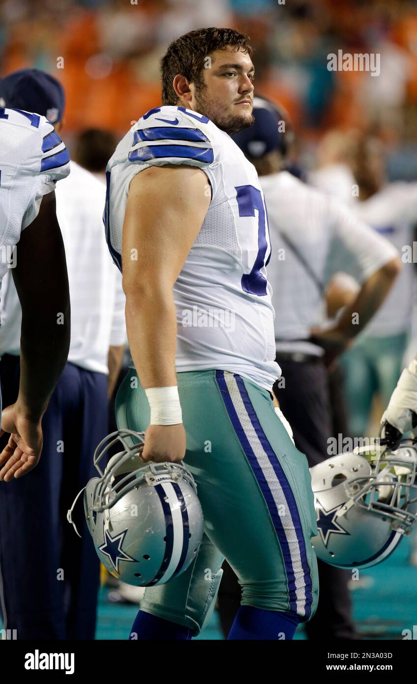 FILE - In this Aug. 23, 2014, file photo, Dallas Cowboys defensive ...