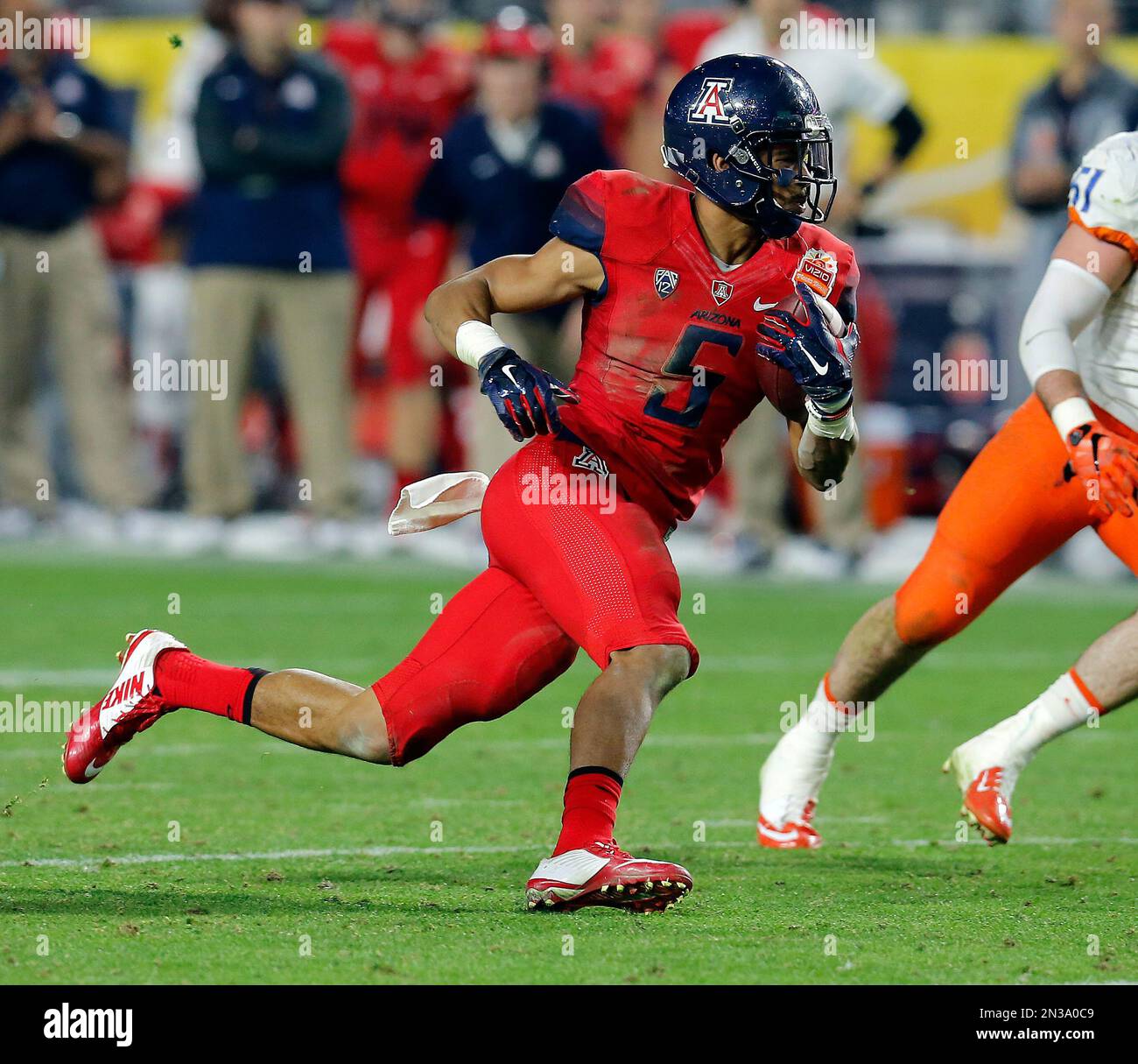 Arizona running back Trey Griffey (5) in the first half during the ...