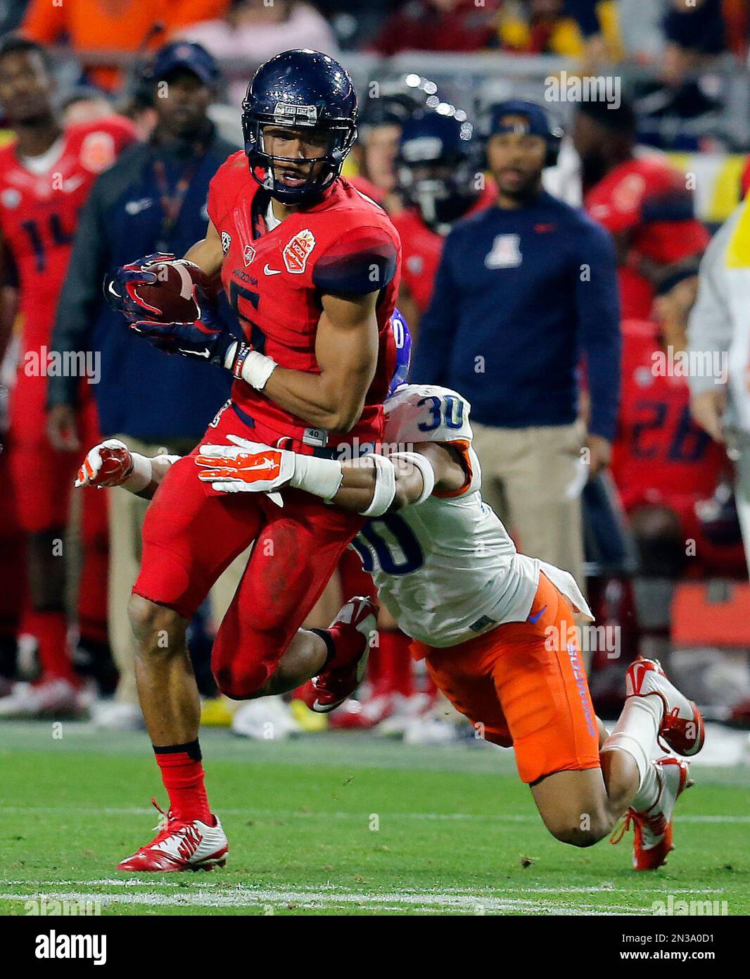 Arizona running back Trey Griffey (5) in the first half during the ...