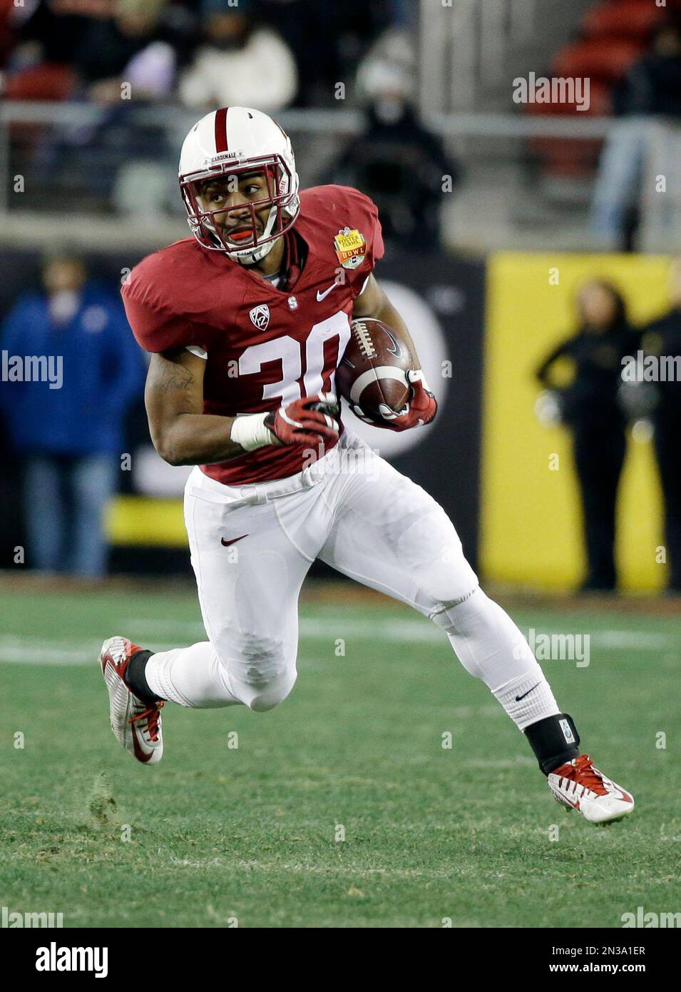 Stanford running back Ricky Seale (30) during the second half of the ...