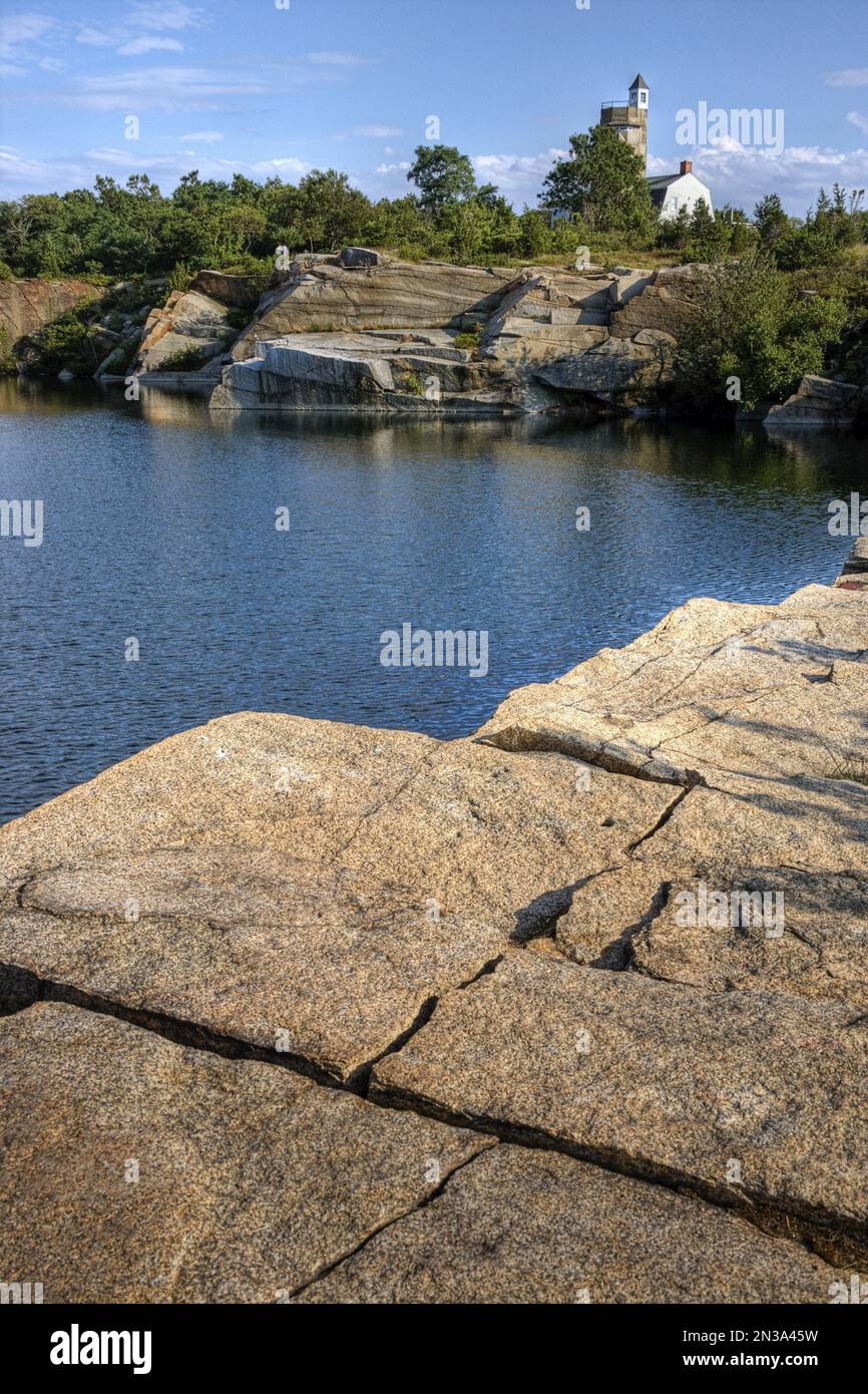 Observation Tower, Babson's Quarry, Halibut Point State Park ...