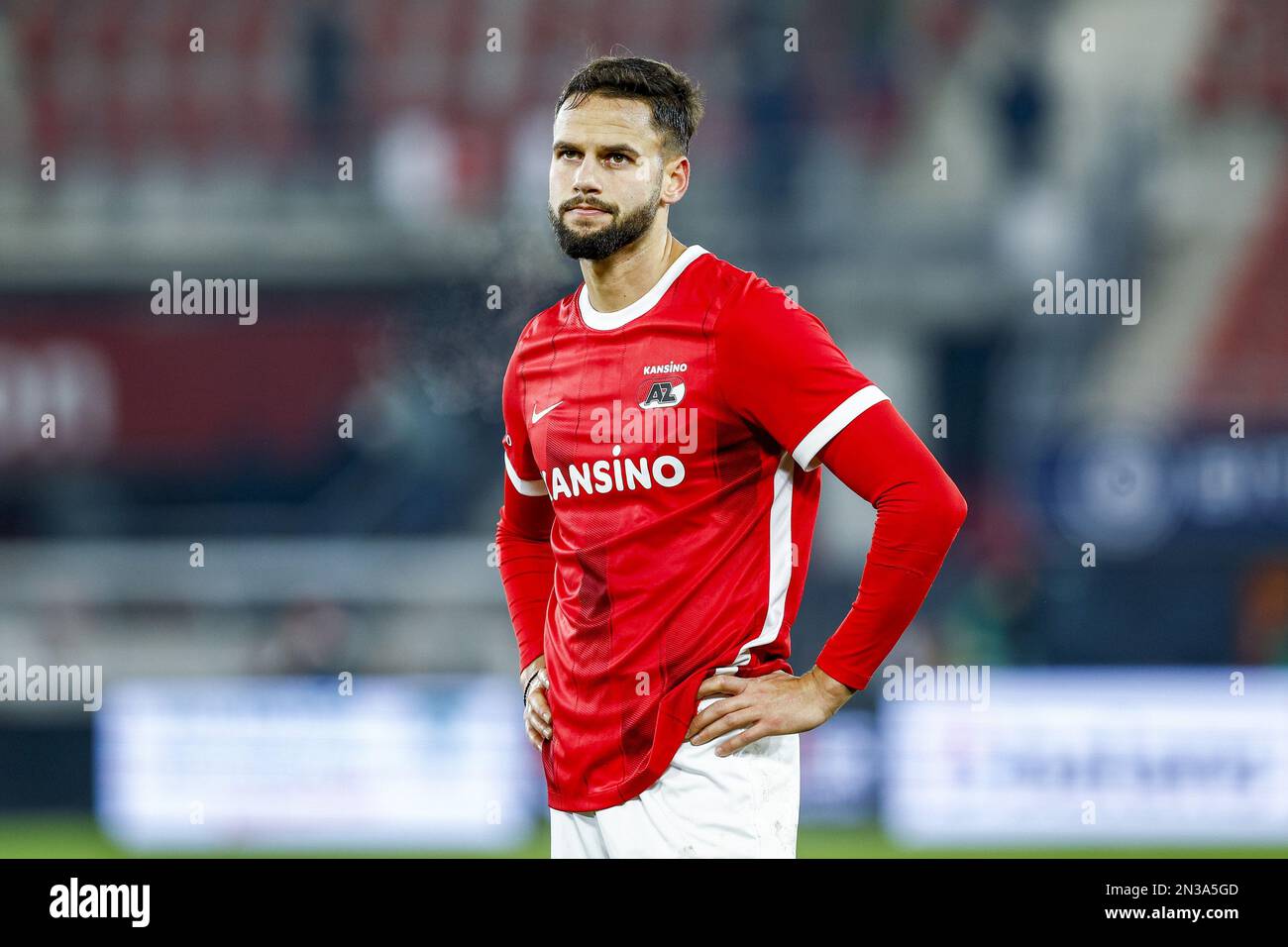 ALKMAAR , 07-02-2023 , AFAS Stadion , Dutch football , TOTO KNVB Beker ...