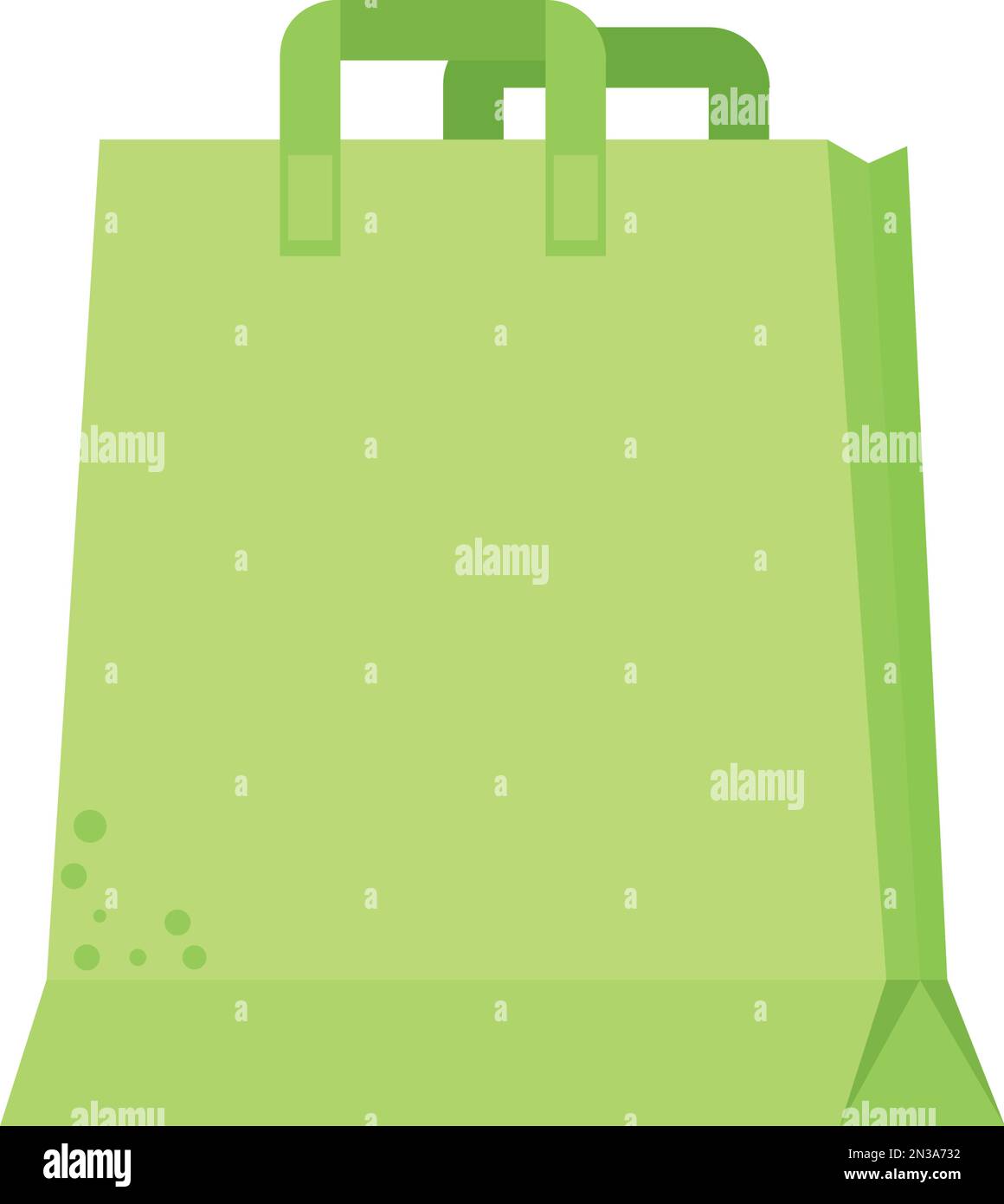 green shopping bag Stock Vector Image & Art - Alamy