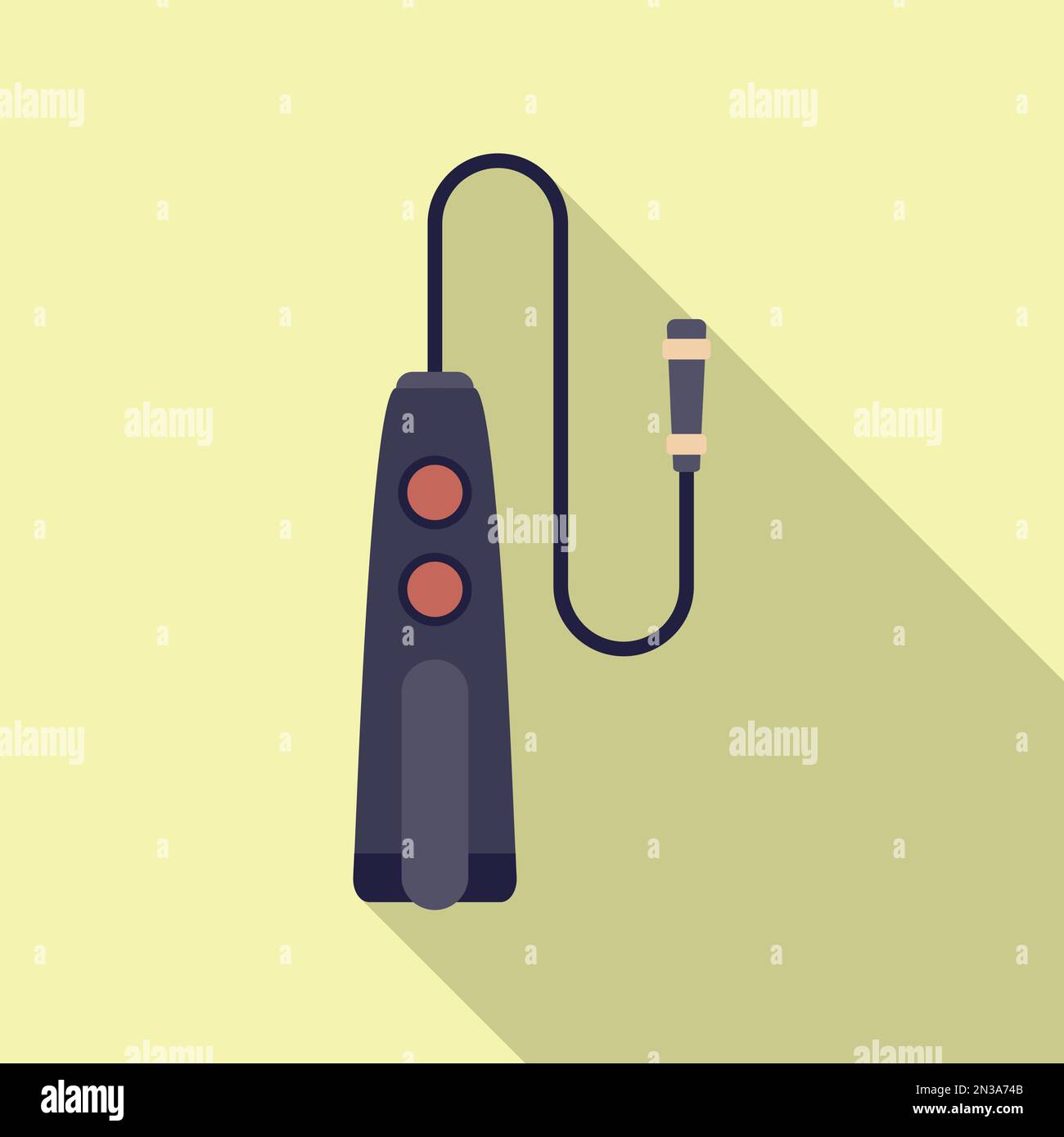 Endoscope inspection icon flat vector. Medical examination. Illness ...