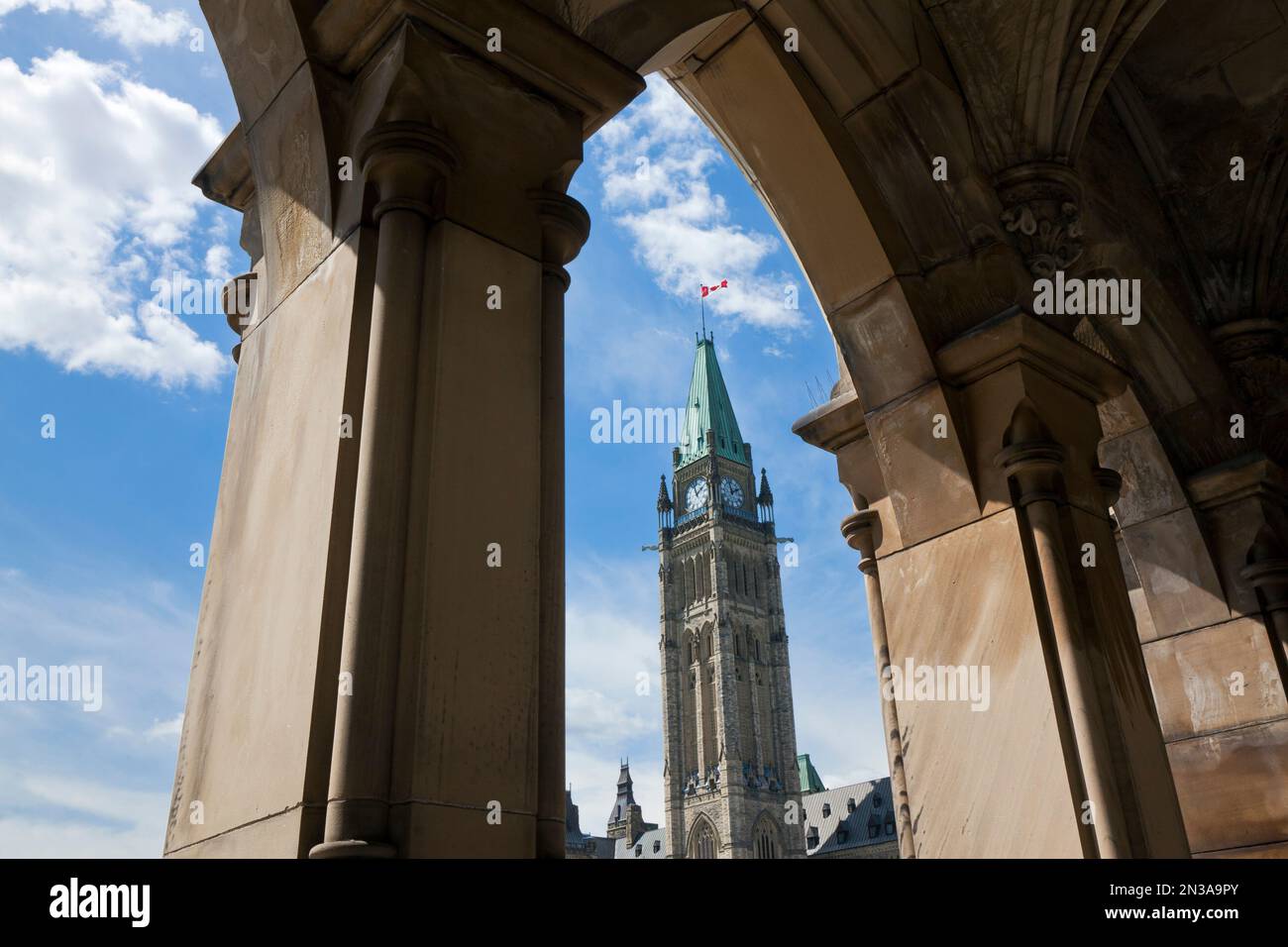 Peace Tower, Parliament Hill, Ottawa, Ontario, Canada Stock Photo - Alamy