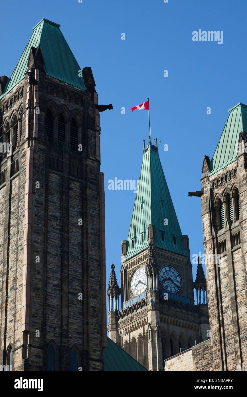 Peace Tower, Parliament Hill, Ottawa, Ontario, Canada Stock Photo - Alamy