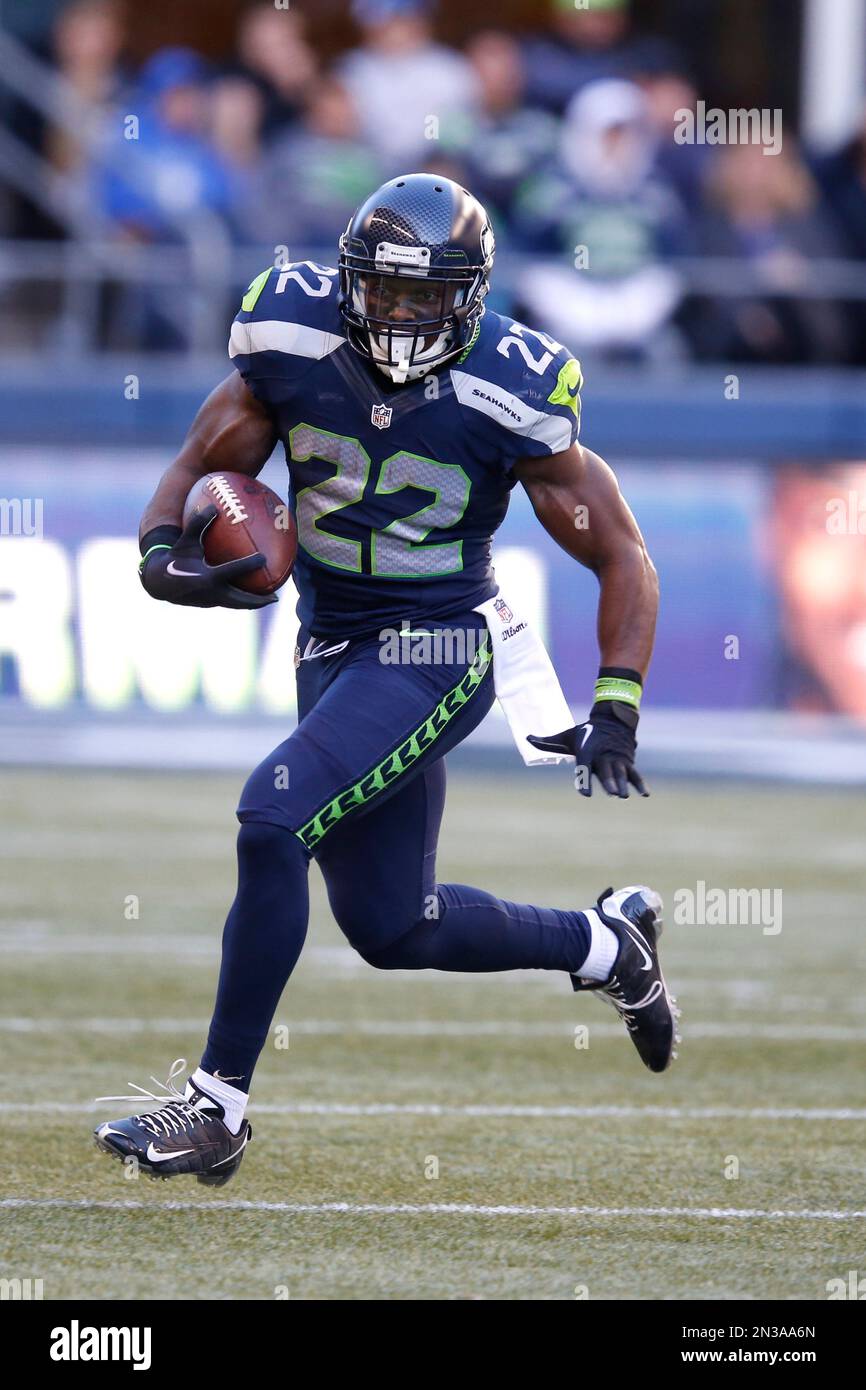 Seattle Seahawks Running Back Robert Turbin #22 , during the second ...