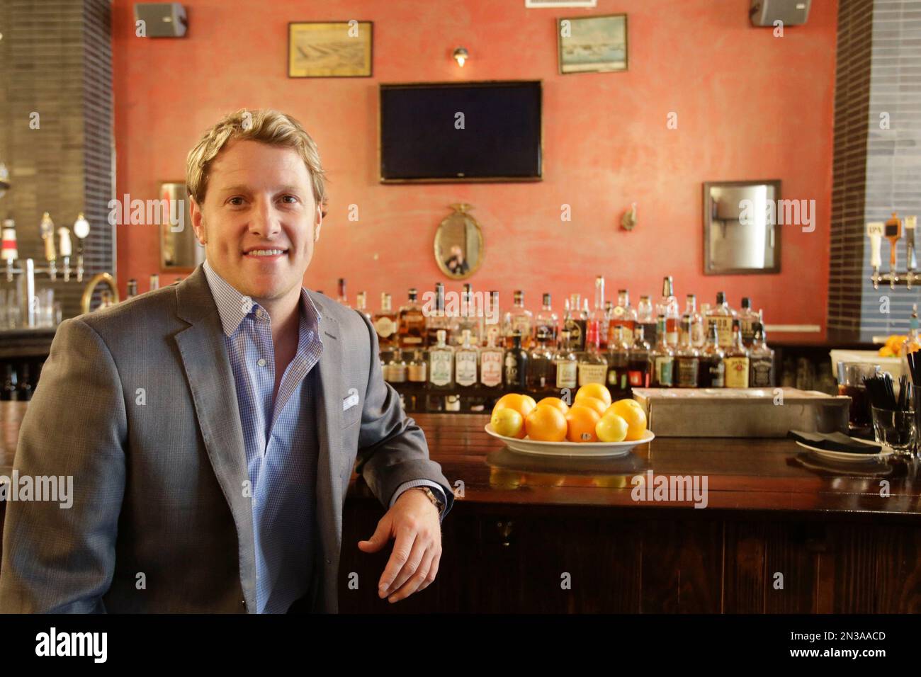 In this Dec. 16, 2014 photo, Jayson Seaver poses for a photo in New ...