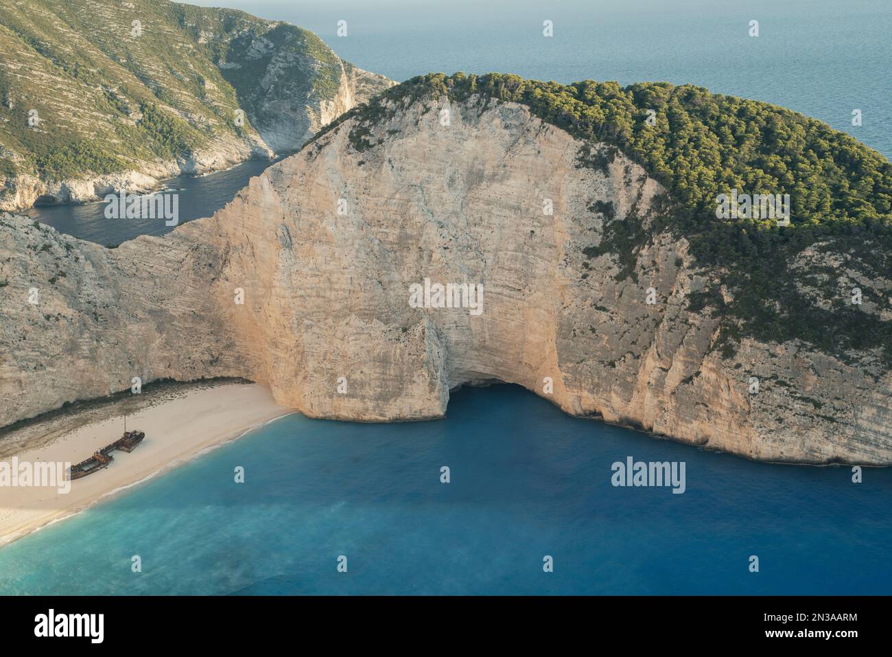 Zakynthos, Greece, shipwreck beach Stock Photo - Alamy