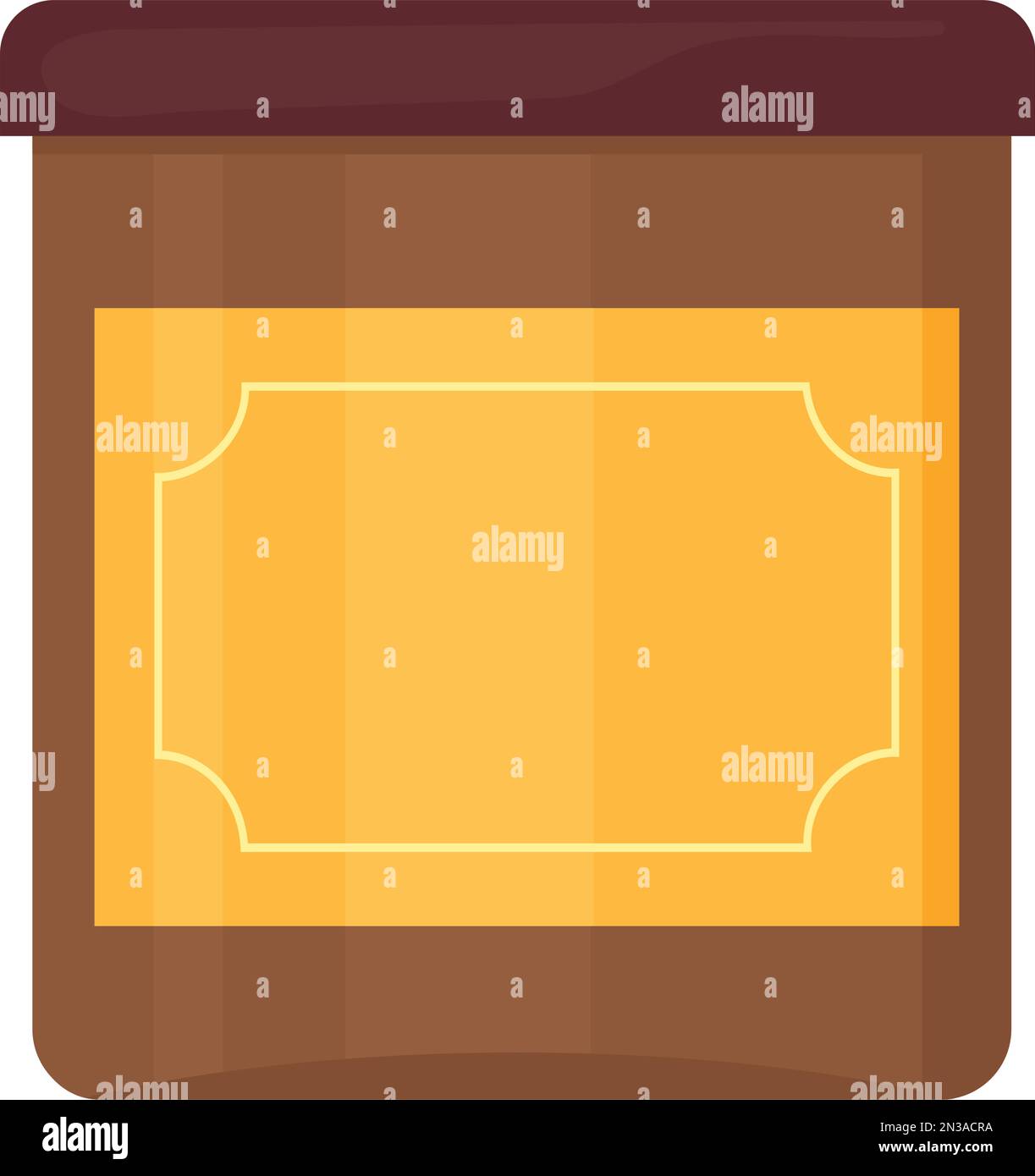 sweet cocoa cream pot Stock Vector Image & Art - Alamy