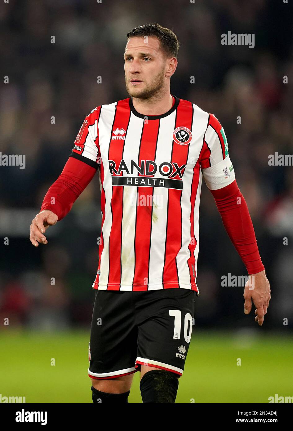Sheffield United's Billy Sharp during the FA Cup fourth round replay at ...