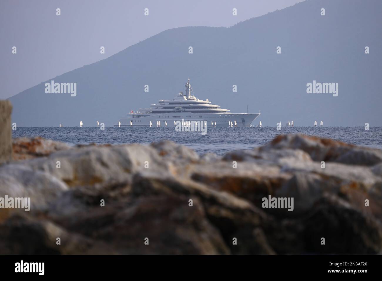 The giant superyacht eclipse hi-res stock photography and images - Alamy