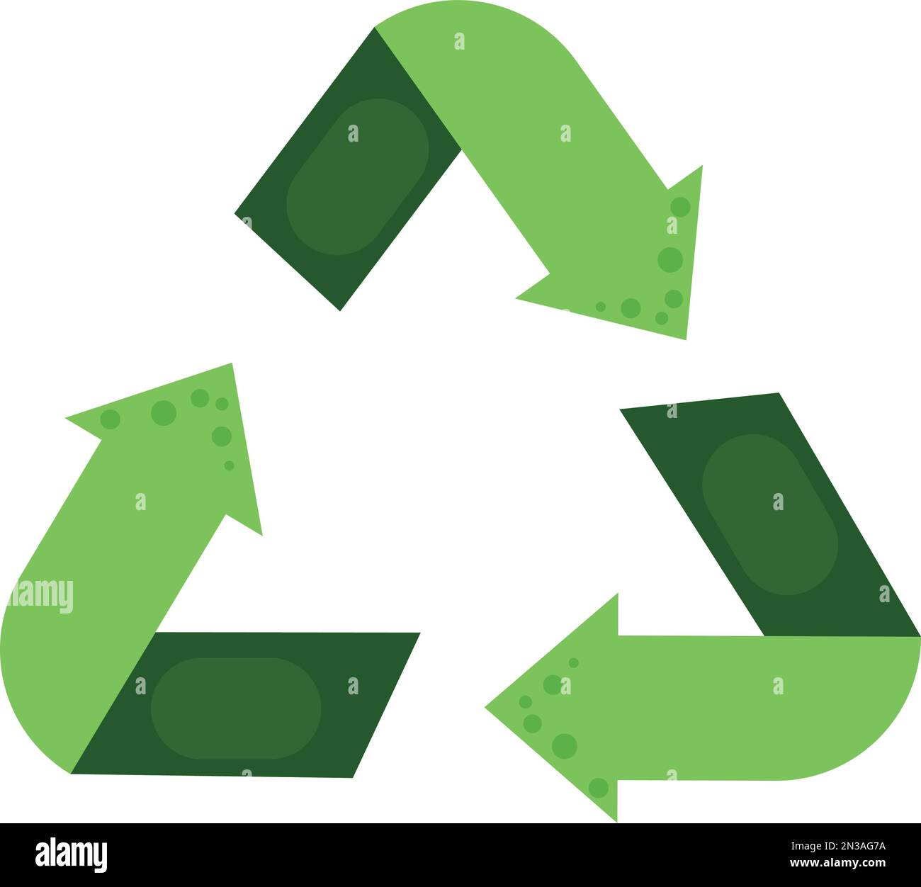 recycle arrows symbol Stock Vector Image & Art - Alamy