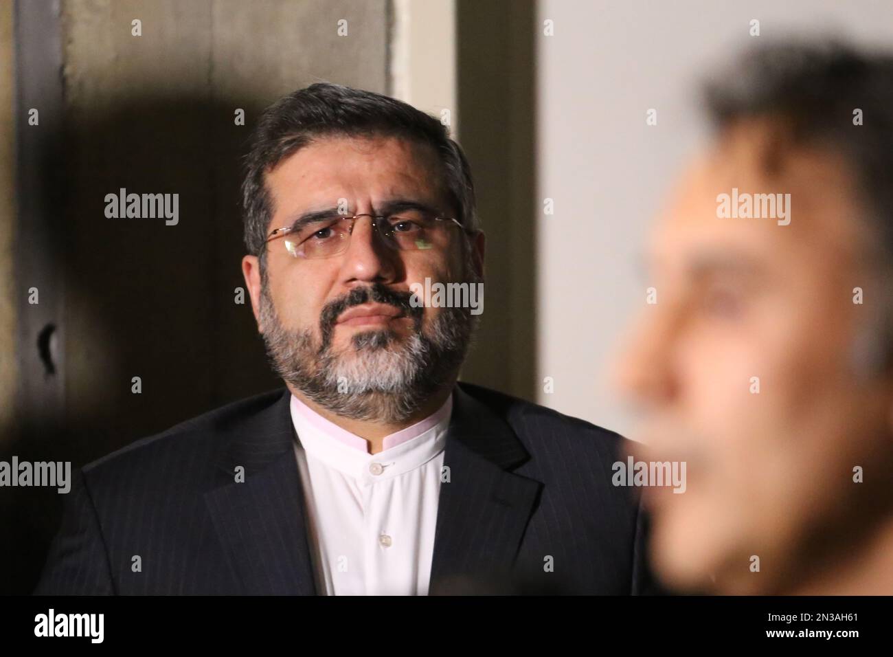 Tehran, Tehran, Iran. 7th Feb, 2023. Iranian Minister of Culture and ...