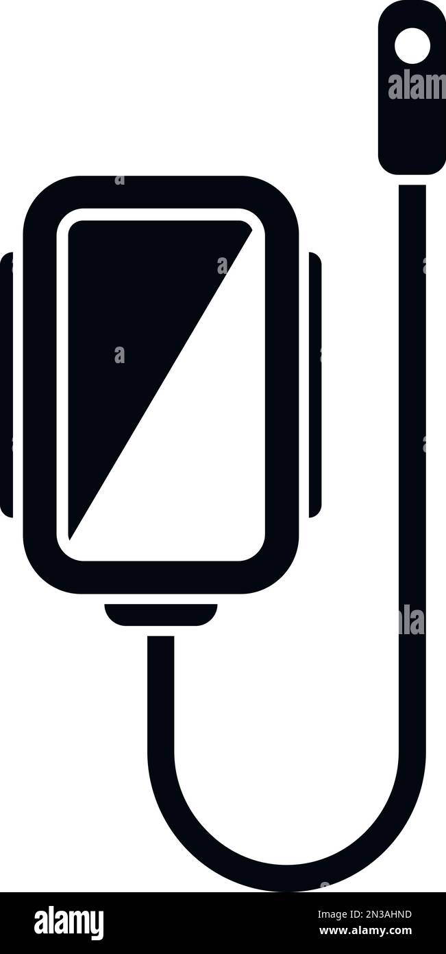 Gastroscope icon simple vector. Medical camera. Medicine diagnostic ...