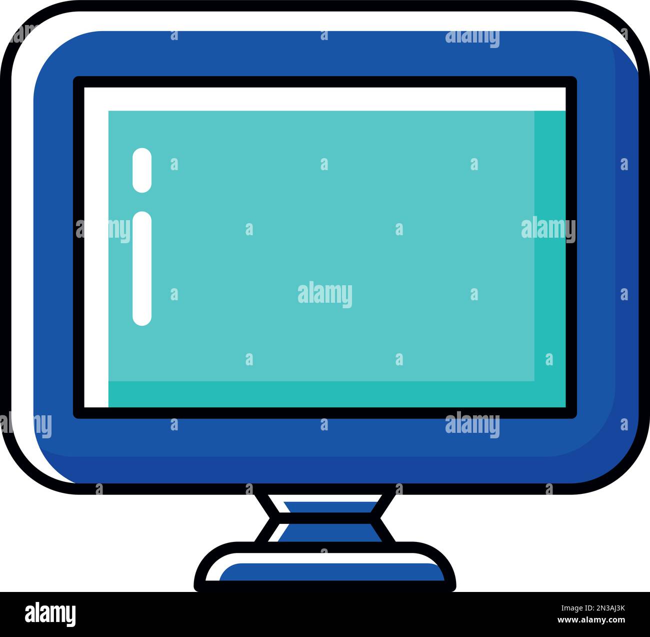 desktop computer tech Stock Vector Image & Art - Alamy