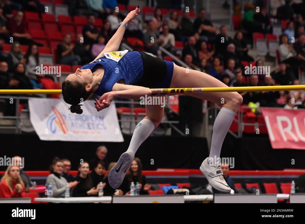 Trinec, Czech Republic. 07th Feb, 2023. Yuliya Chumachenko of Ukraine ...