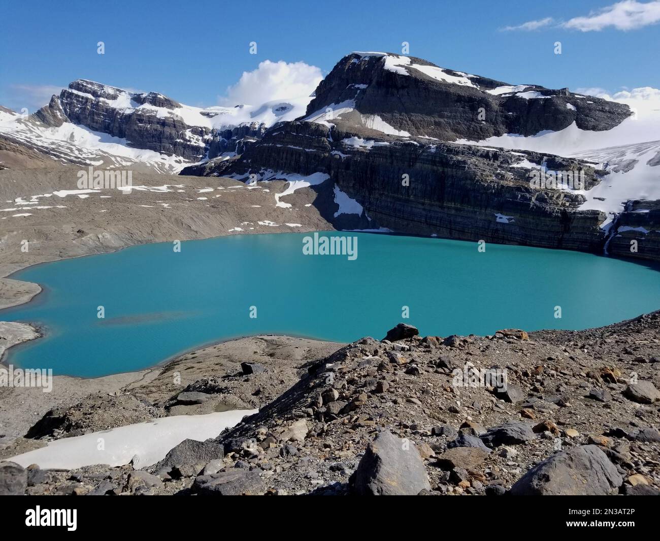 Iceberg lake banff hi-res stock photography and images - Alamy