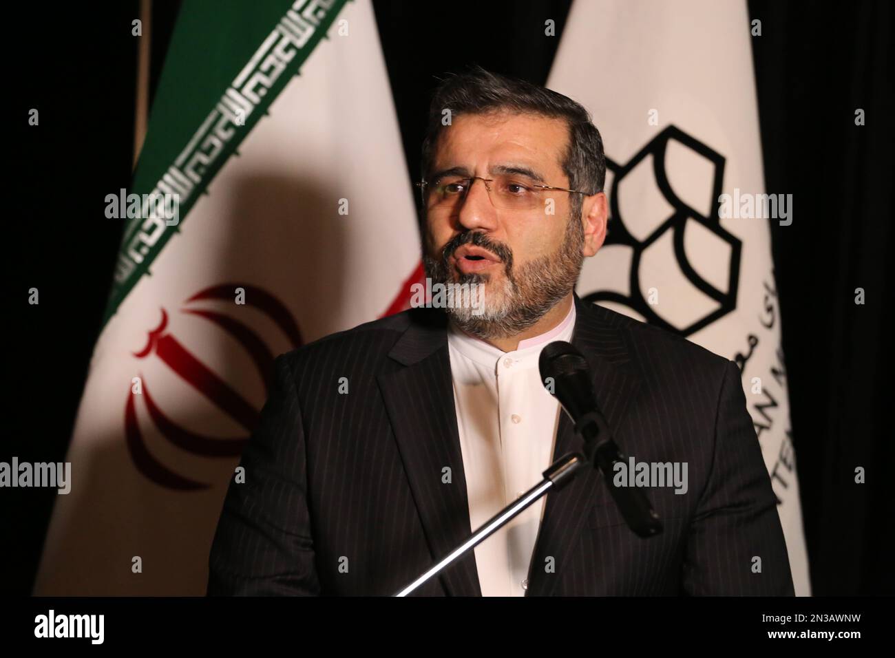Tehran, Tehran, Iran. 7th Feb, 2023. Iranian Minister of Culture and ...