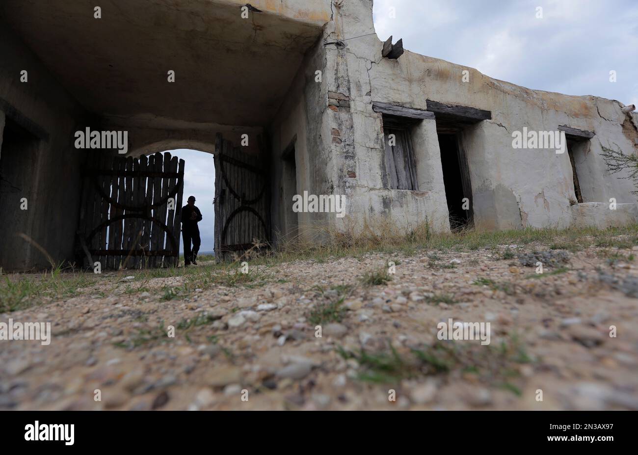 In this Dec. 4, 2014 photo, Rich Curilla walks through the gates of a ...
