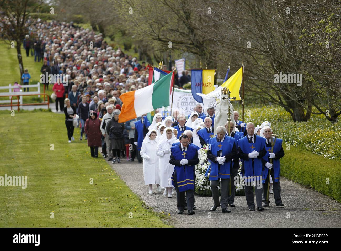 FILE - In this Saturday, May 4, 2013 file photo, thousands of Roman ...